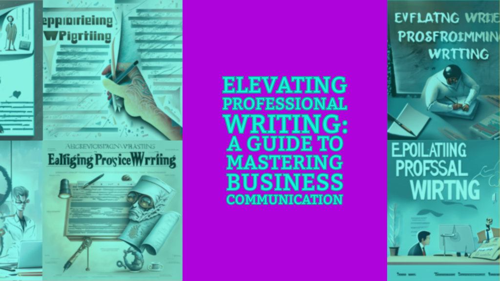 Elevating Professional Writing: A Guide to Mastering Business ...